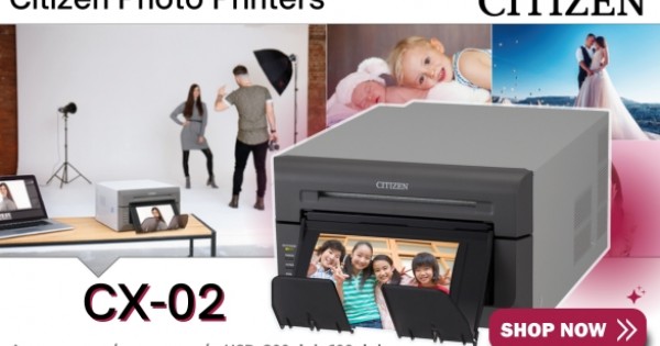 CITIZEN CX-02 Photo Printer for Business and Professionals!